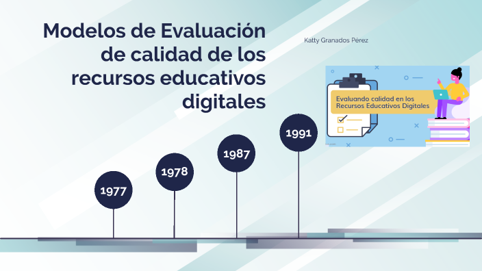 Modelos de evaluació de calidad de los recursos digitales educativos by J Jr on Prezi