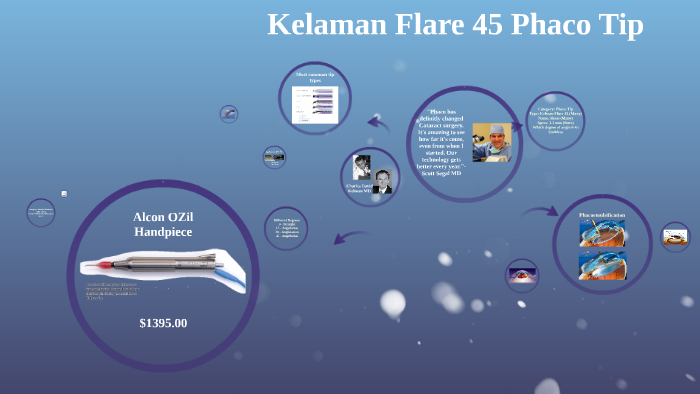 Kelman Flare 45 Phaco Tip by Denise Bessire on Prezi