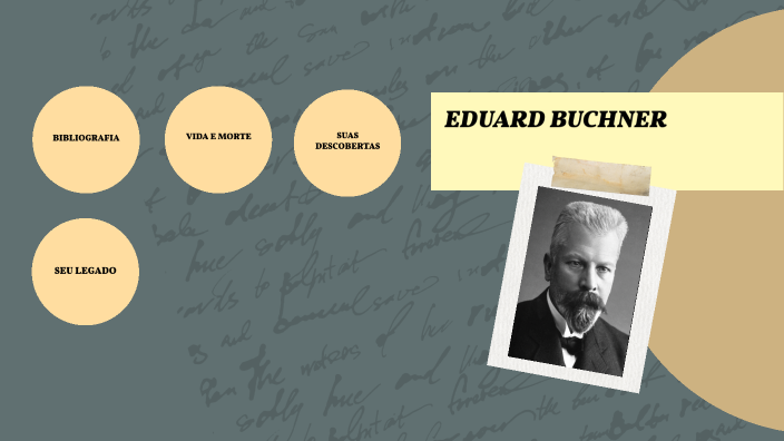 EDUARD BUCHNER - VIDA E OBRA by Jenny Gabriele Waltrich on Prezi