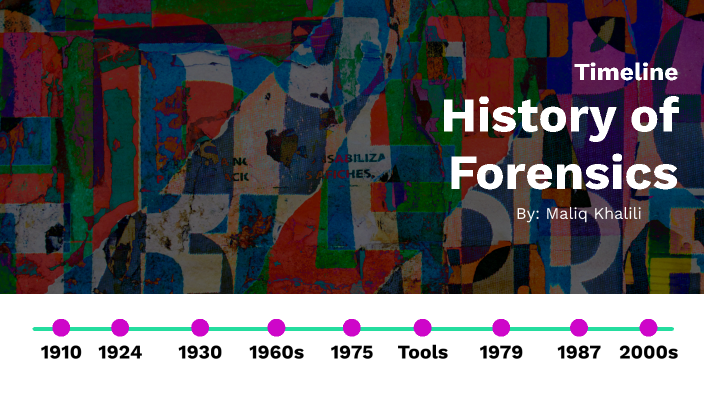 Timeline History of Forensics by Maliq Khalili on Prezi