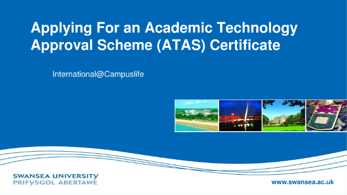 Applying for an ATAS certificate by Int@ CampusLife on Prezi