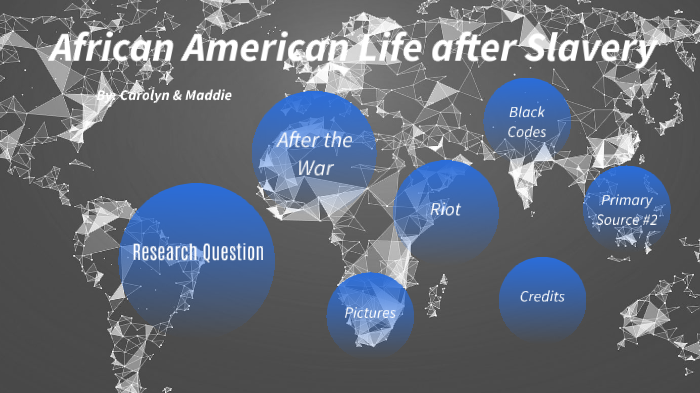 African American Life after Slavery by Carolyn Pilsl