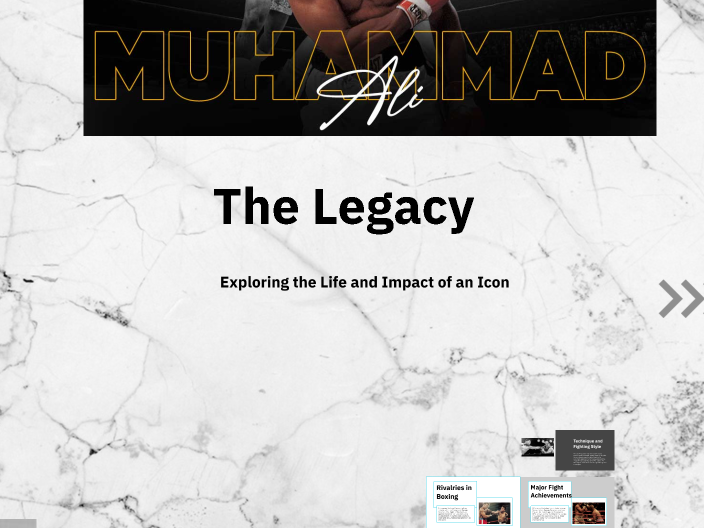 The Legacy of Muhammad Ali by Yassine Laouiti on Prezi