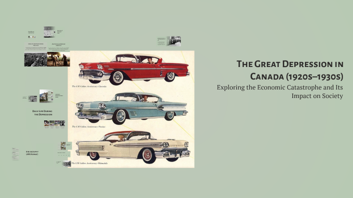 The Great Depression in Canada (1920s–1930s) by wareesah Shah on Prezi