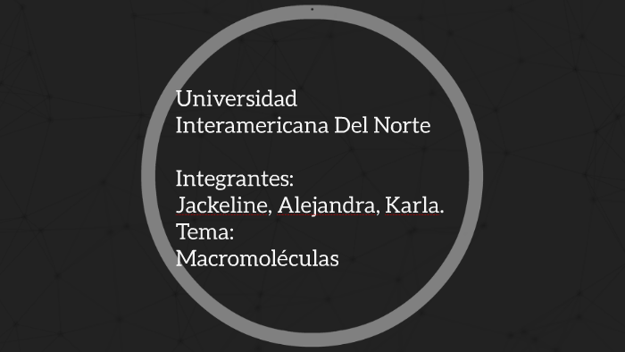 Macromoléculas by Victor Ayad on Prezi