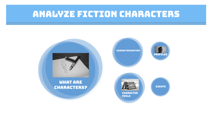 Analyze Fiction Characters by Lorna-Bliss Stephen on Prezi