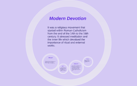 Modern Devotion by Alexander Martinez on Prezi