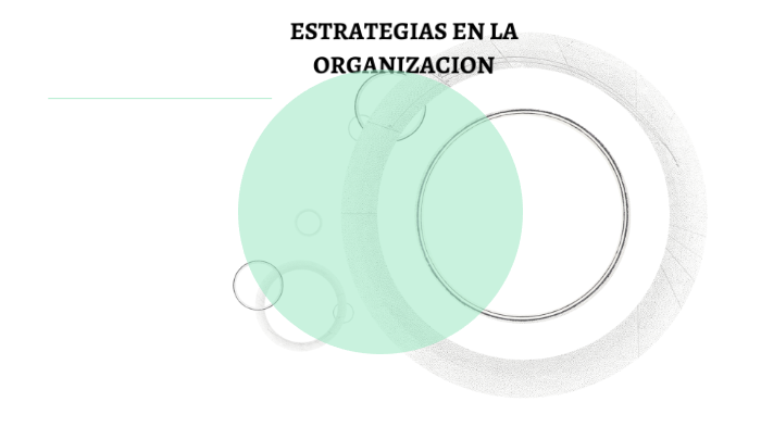 ESTRATEGIAS EN LA ORGANIZACIÓN by Leticia Renteria Camacho on Prezi