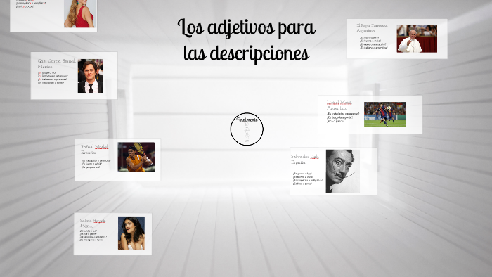 Los adjetivos para las descripciones by Gabriela Carrión on Prezi