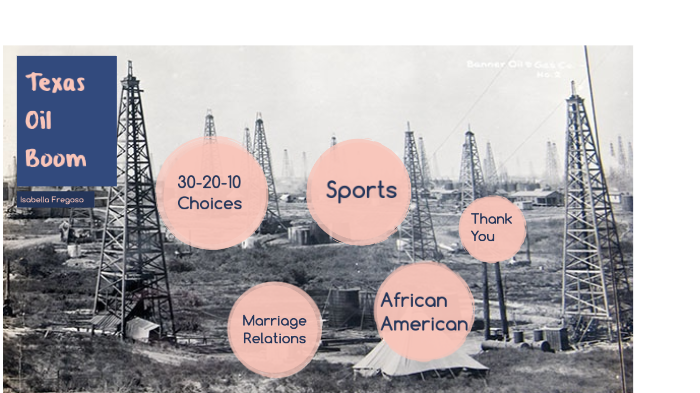 Texas Oil Boom by ISABELLA FREGOSO on Prezi