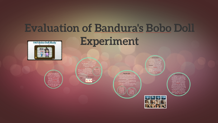 Bandura's Bobo Doll Experiment - Evaluation of Research by Annelise ...