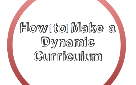 How to Make a Dynamic Curriculum by Rachael Fiore on Prezi