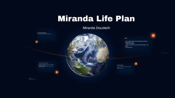 Miranda Life Plan by Miranda Douziech on Prezi