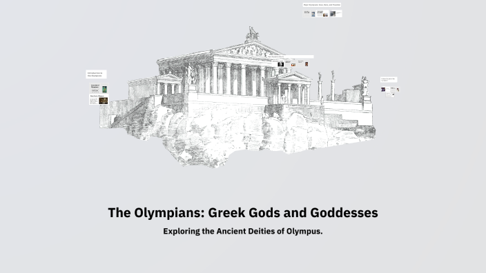 The Olympians: Greek Gods and Goddesses by Siena Thooft on Prezi