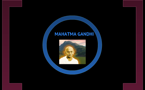 MAHATMA GANDHI by Kyla Cobby