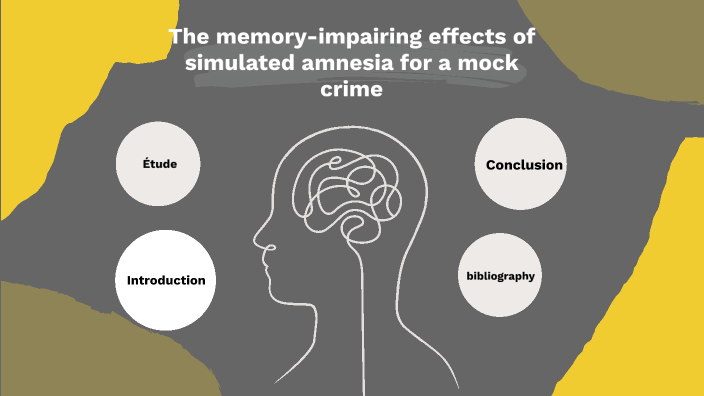The memory‐impairing effects of simulated amnesia for a mock crime by ...