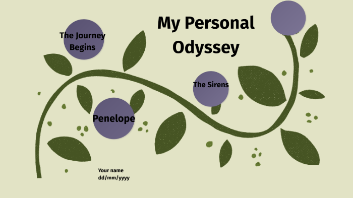 my personal odyssey by Paris Newborn on Prezi