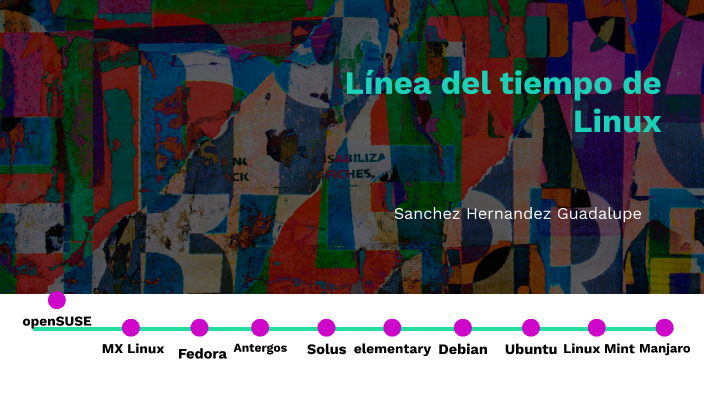 Línea del tiempo de Linux by Guadalupe Sanchez on Prezi