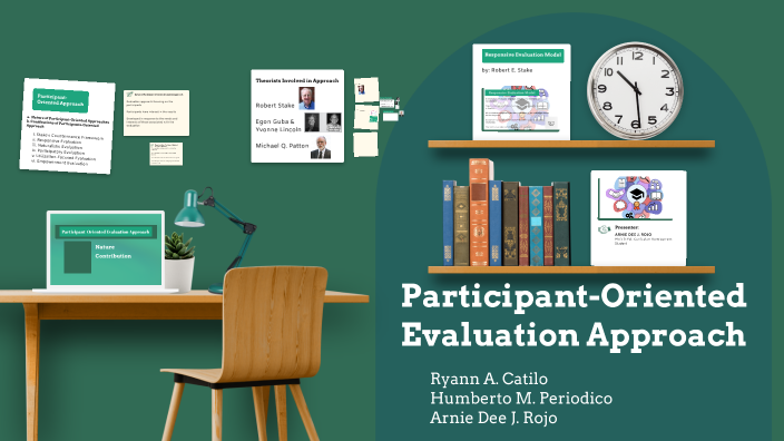 Participant-Oriented Evaluation Approach by ARNIE DEE ROJO on Prezi