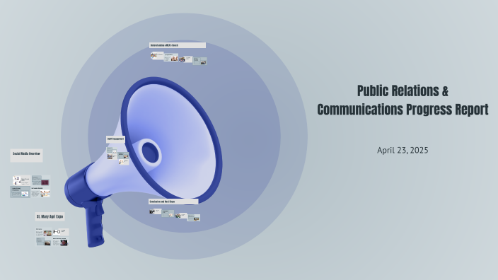 Public Relations & Communications Progress Report by Simoy on Prezi