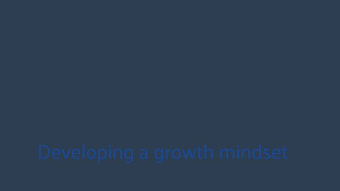 Growth mindset - assembly for students by Rupert Maule