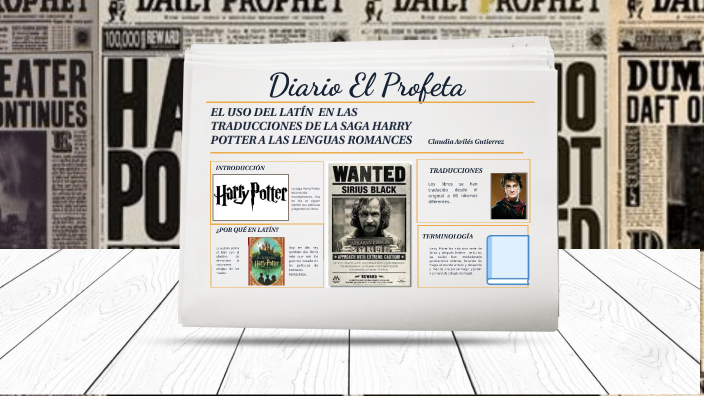 El uso del latín en las traducciones de la saga Harry Potter a las ...