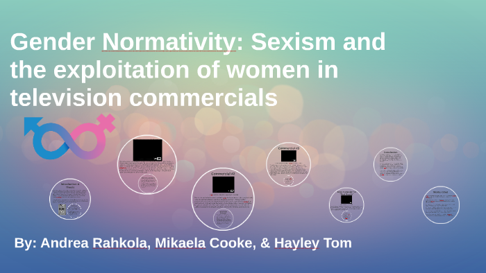 Gender Normativity: Sexism and the exploitation of women in by andrea ...