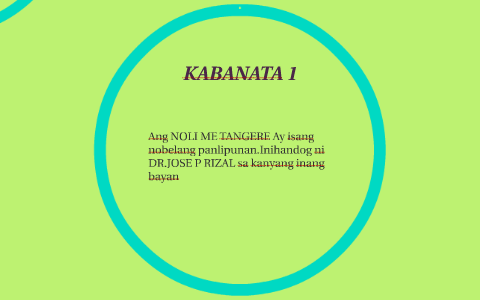 KABANATA 1 by Isaiah Millan on Prezi