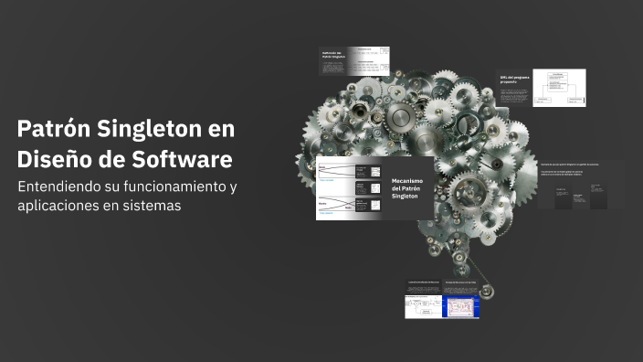 Patrón Singleton en Diseño de Software by Santiago Alvarez Guerra on Prezi