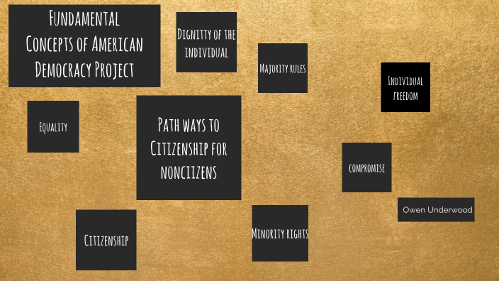 Fundamental Concepts of American Democracy Project by Owen Underwood on ...