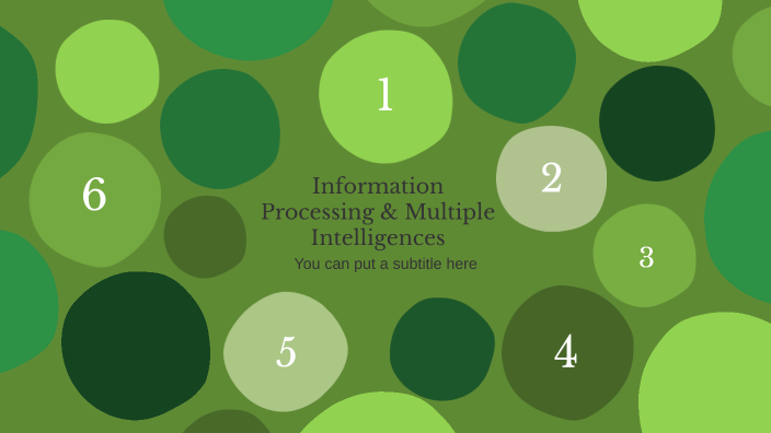 Information Processing & Multiple Intelligences by Andrea Casado on Prezi
