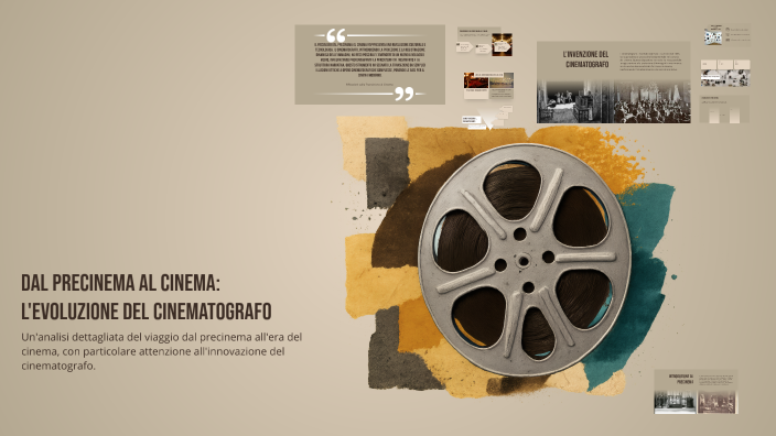 Dal Precinema al Cinema: L'Evoluzione del Cinematografo by Giovanna ...