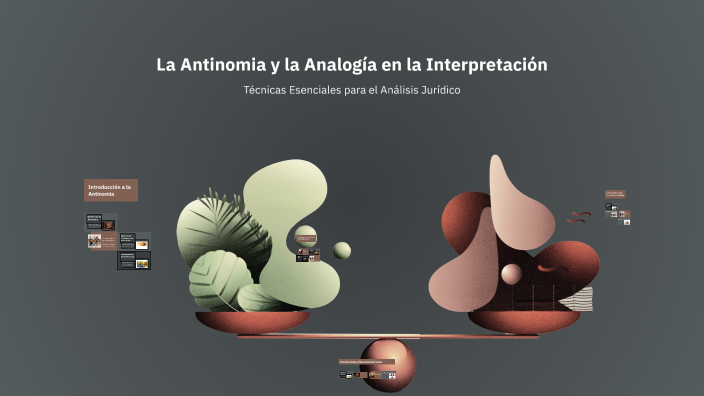 La Antinomia y la Analogía en la Interpretación by Ricardo Carbajal on ...