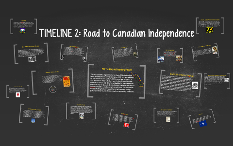 TIMELINE 2: Road to Canadian Independence by Anna Linton on Prezi