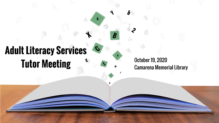 Adult Literacy Services - Tutor Meeting by Megan Moreno on Prezi