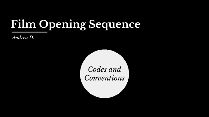 codes and conventions by a a on Prezi