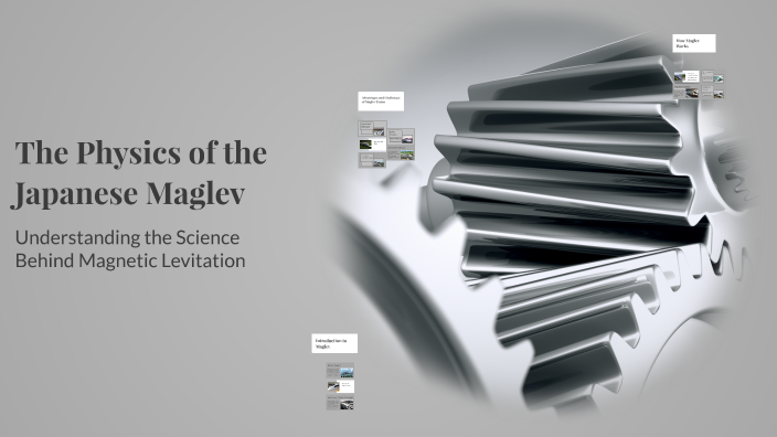 The Physics of the Japanese Maglev by Beck Lindholm on Prezi