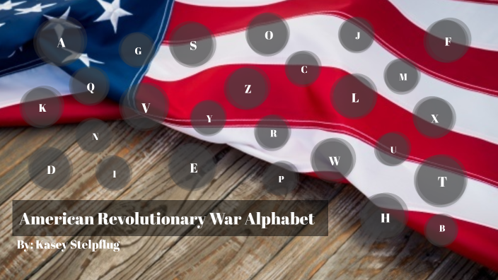 Revolutionary War Alphabet by Kasey Stelpflug on Prezi