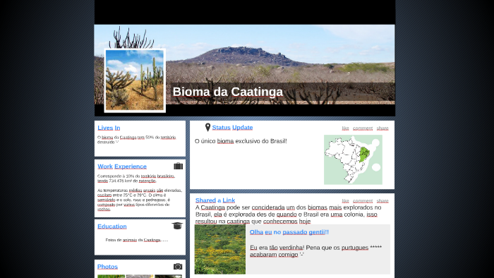 Bioma da Caatinga by Kalel Cruz on Prezi