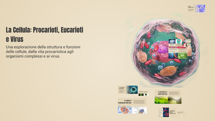 La Cellula: Procarioti, Eucarioti e Virus by gianluca bretani on Prezi