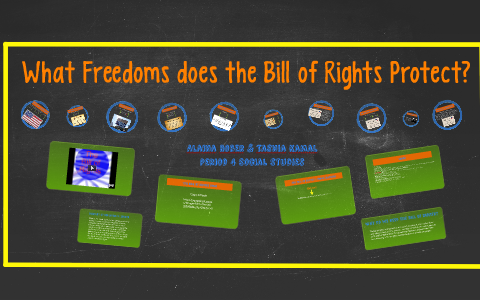 What Freedoms does the Bill of Rights Protect? by Alaina R. on Prezi