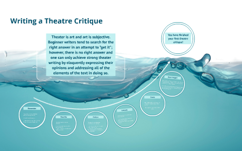 Writing a Theatre Critique by Oakland Theatre on Prezi