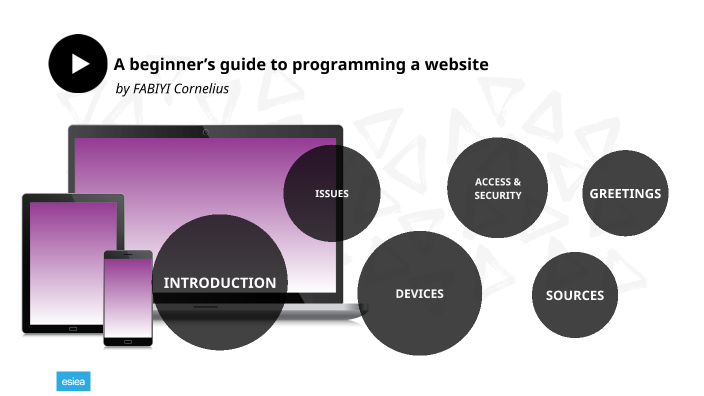 A beginner’s guide to programming a website by Cornélius fabiyi on Prezi