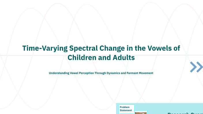 Time-Varying Spectral Change in the Vowels of Children and Adults by ...