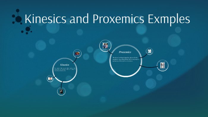 Kinesics and Proxemics Exmples by nina butera on Prezi