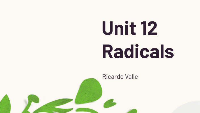 Unit 12 math by RICARDO VALLE AVELLANEDA on Prezi