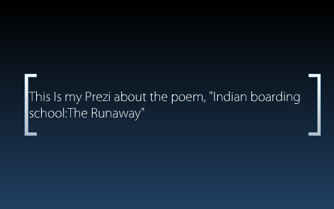 "Indian Boarding School: The Runaway" By Louise Erdrich by chris ...