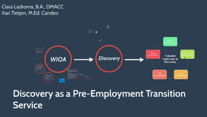 Customized Employment as a Pre-Employment Transition Service by Kari ...