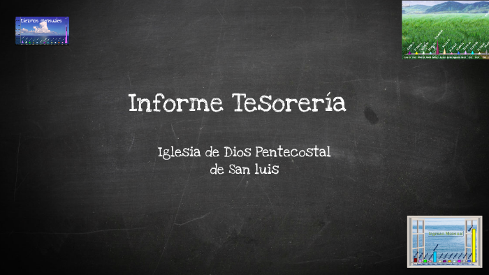Informe de tesoreria by Rafael Mercado on Prezi