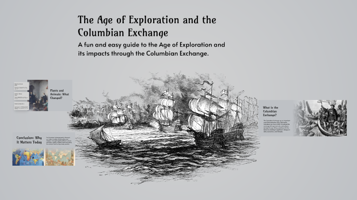 The Age of Exploration and the Columbian Exchange by Kaydynce Pattison ...